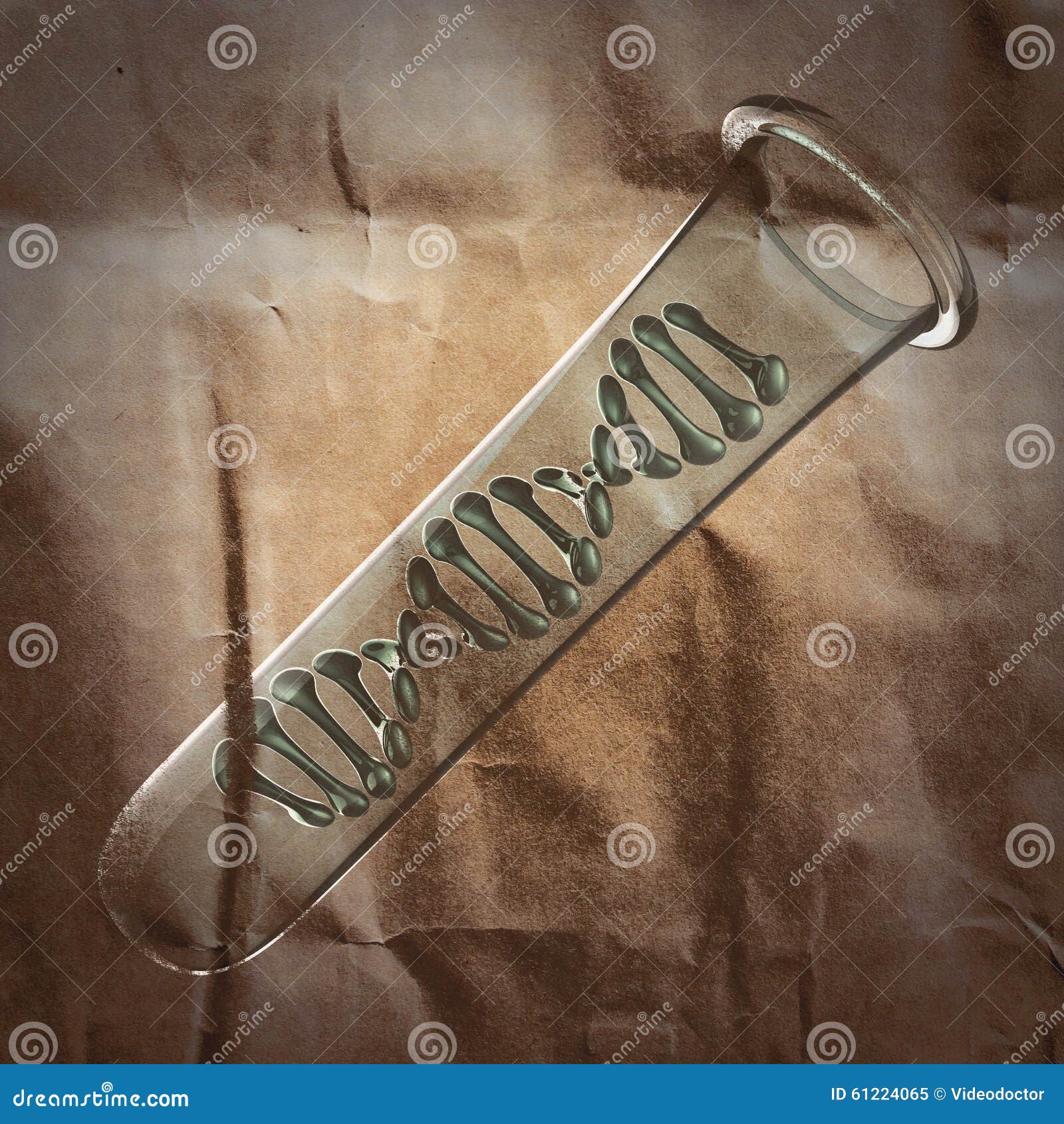 DNA model painted on paper stock image. Image of cell - 61224065