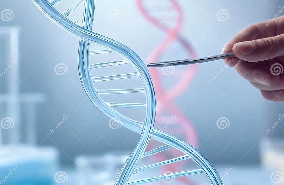 DNA Modification Using CRISPR: Advanced Laboratory Research Stock ...