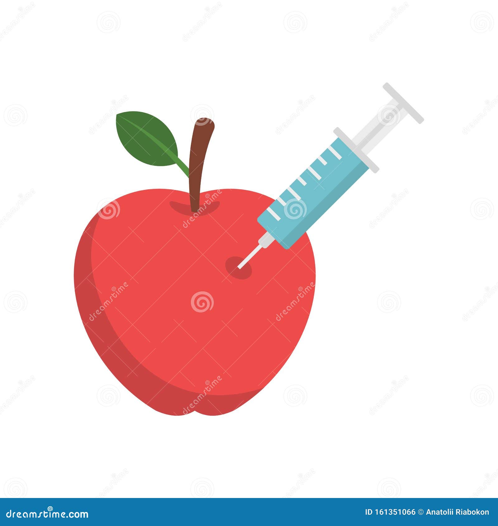 Dna Modify Red Apple Icon, Flat Style Stock Vector - Illustration of ... Dna Modify Red Apple Icon, Flat Style Stock Vector - Illustration of ...