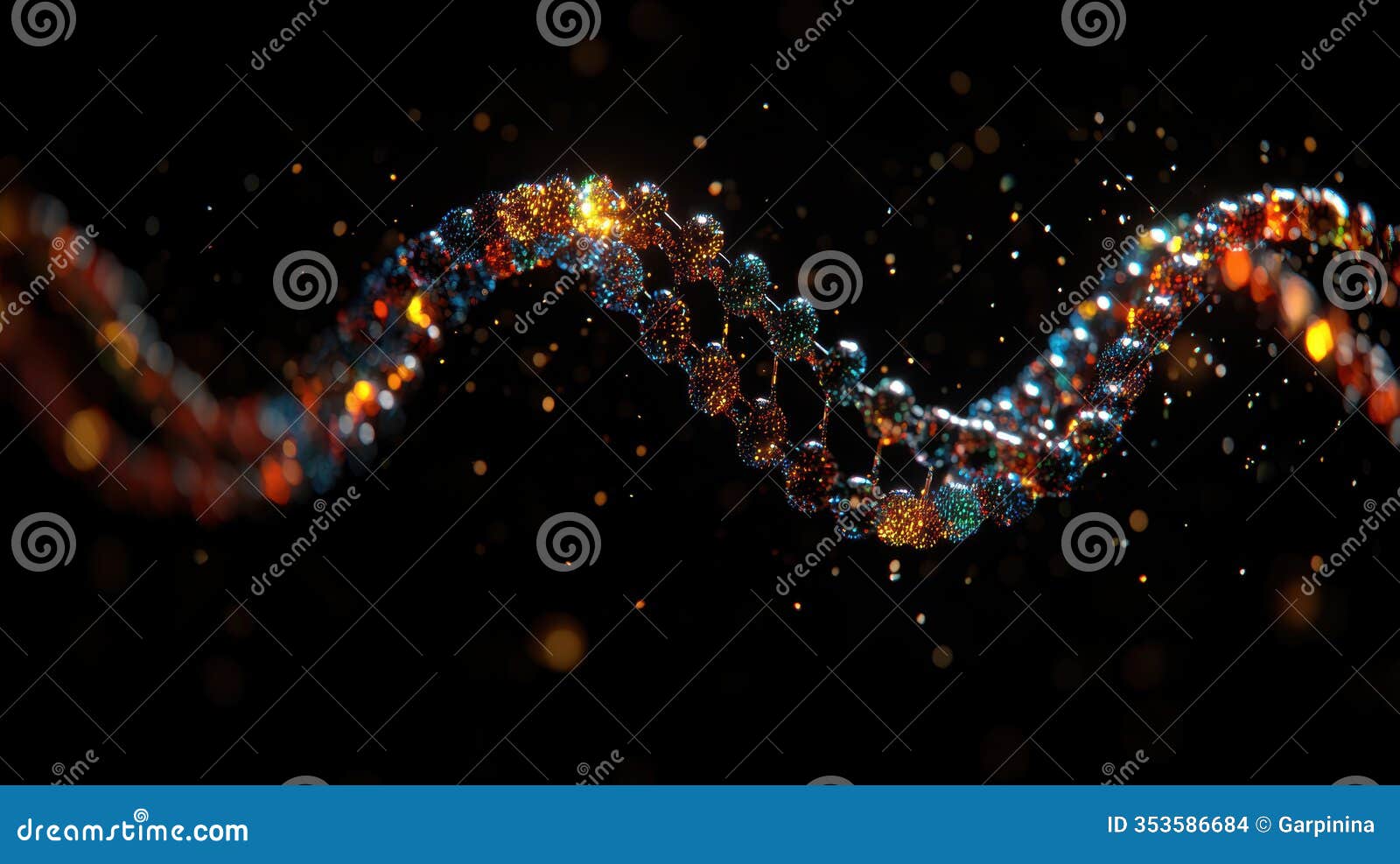 Dna Sequencing Genome Information Saving Vector Illustration ...