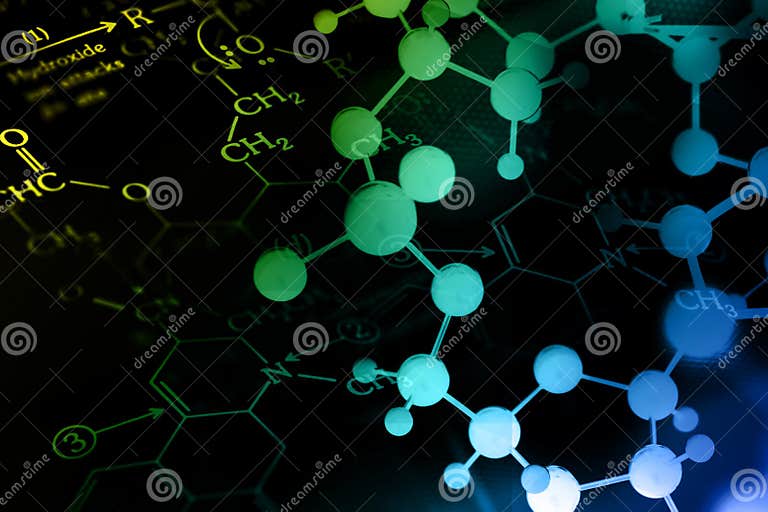 DNA, Molecule, Chemistry in Laboratory Lab Test Stock Image - Image of ...