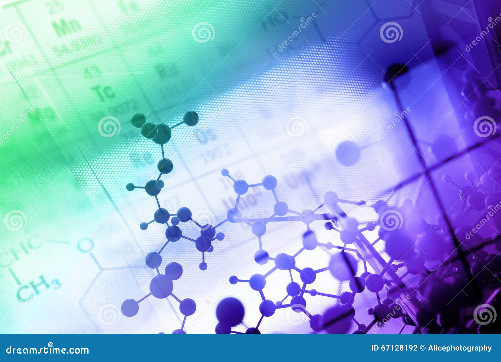 DNA, Molecule, Chemistry in Laboratory Lab Test Stock Photo - Image of ...