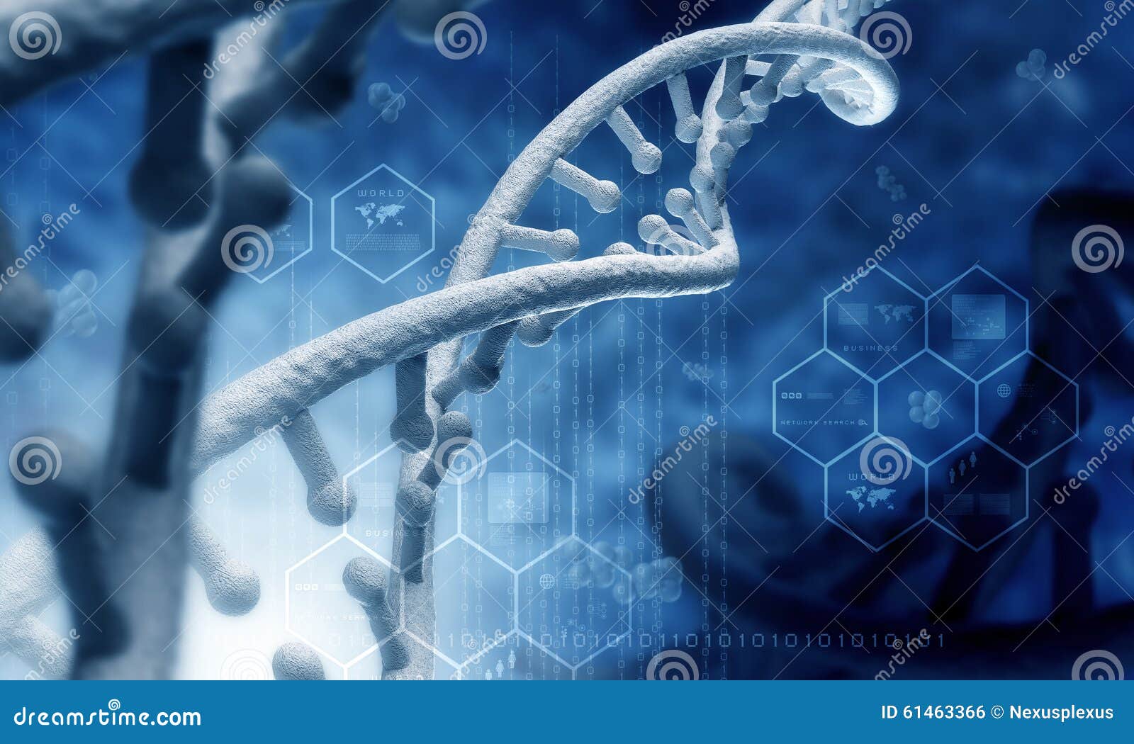 DNA Molecule. Concept Image Stock Photo - Image of chromosome, science ...