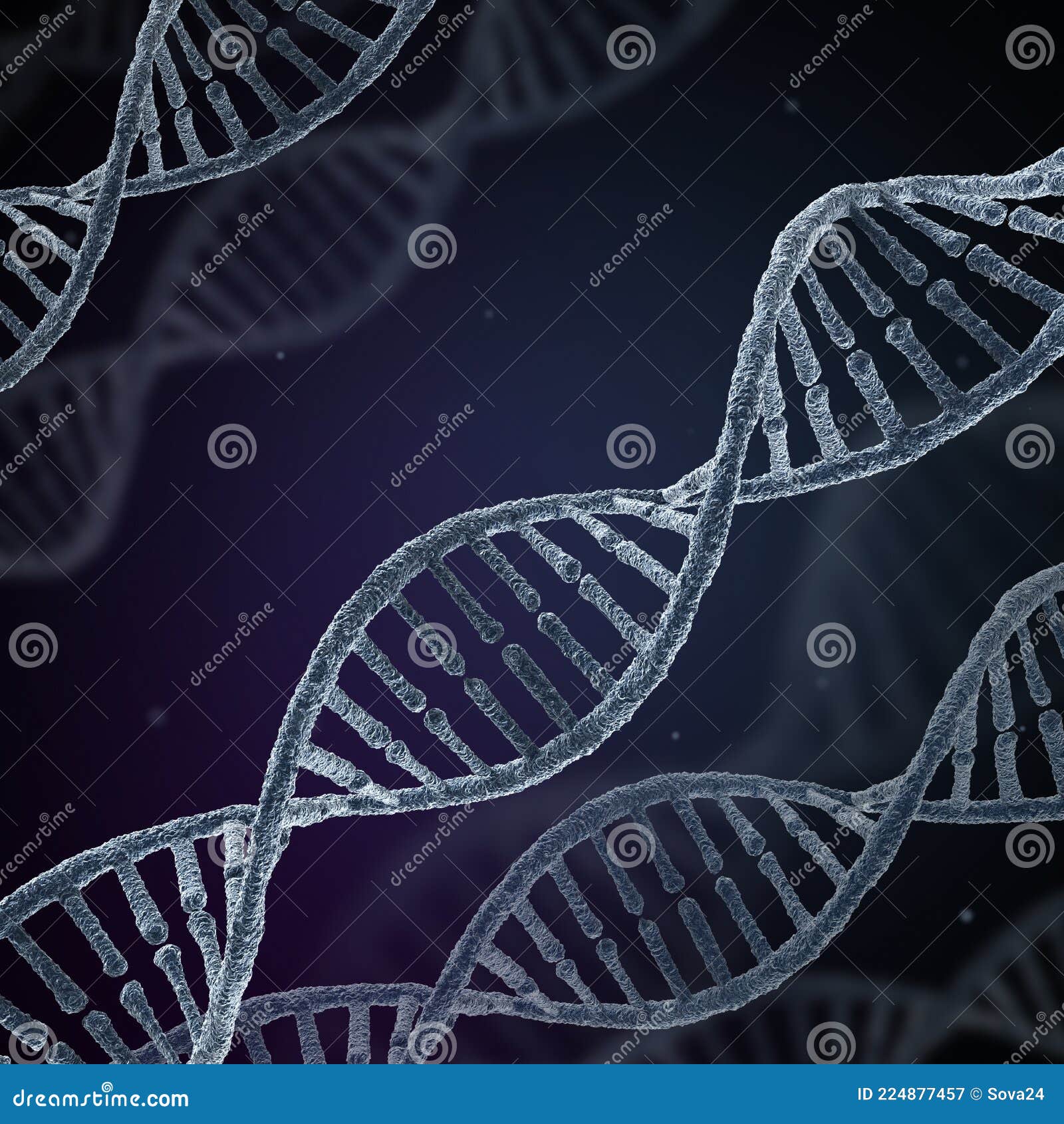 DNA molecule stock illustration. Illustration of background - 224877457