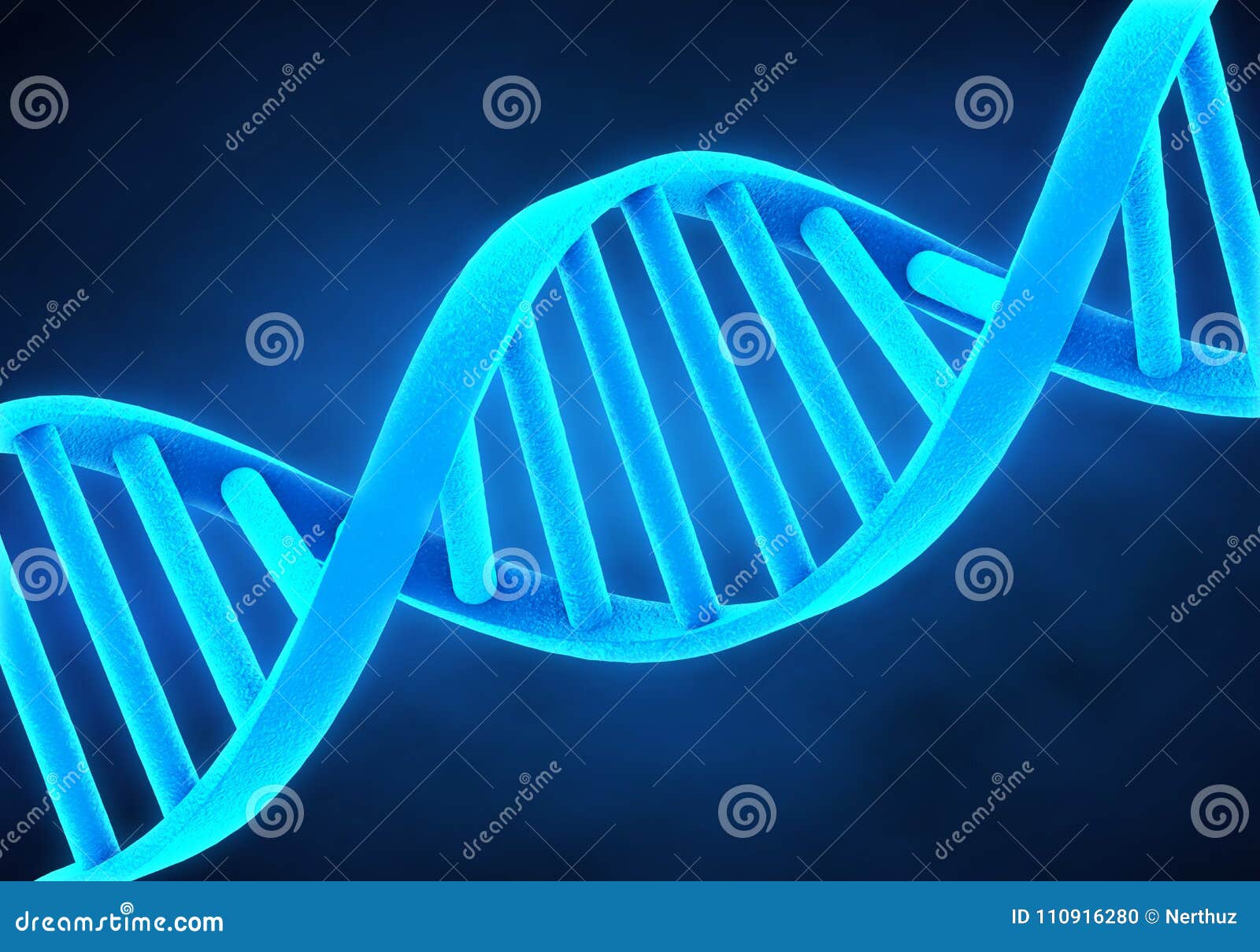 DNA Molecule Illustration stock illustration. Illustration of cytosine ...