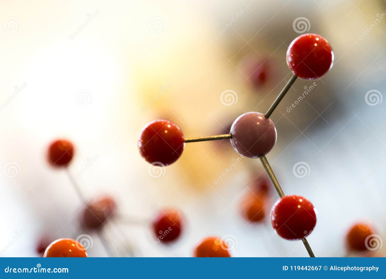 DNA Molecule Laboratory Lab Test Stock Image - Image of shiny ...