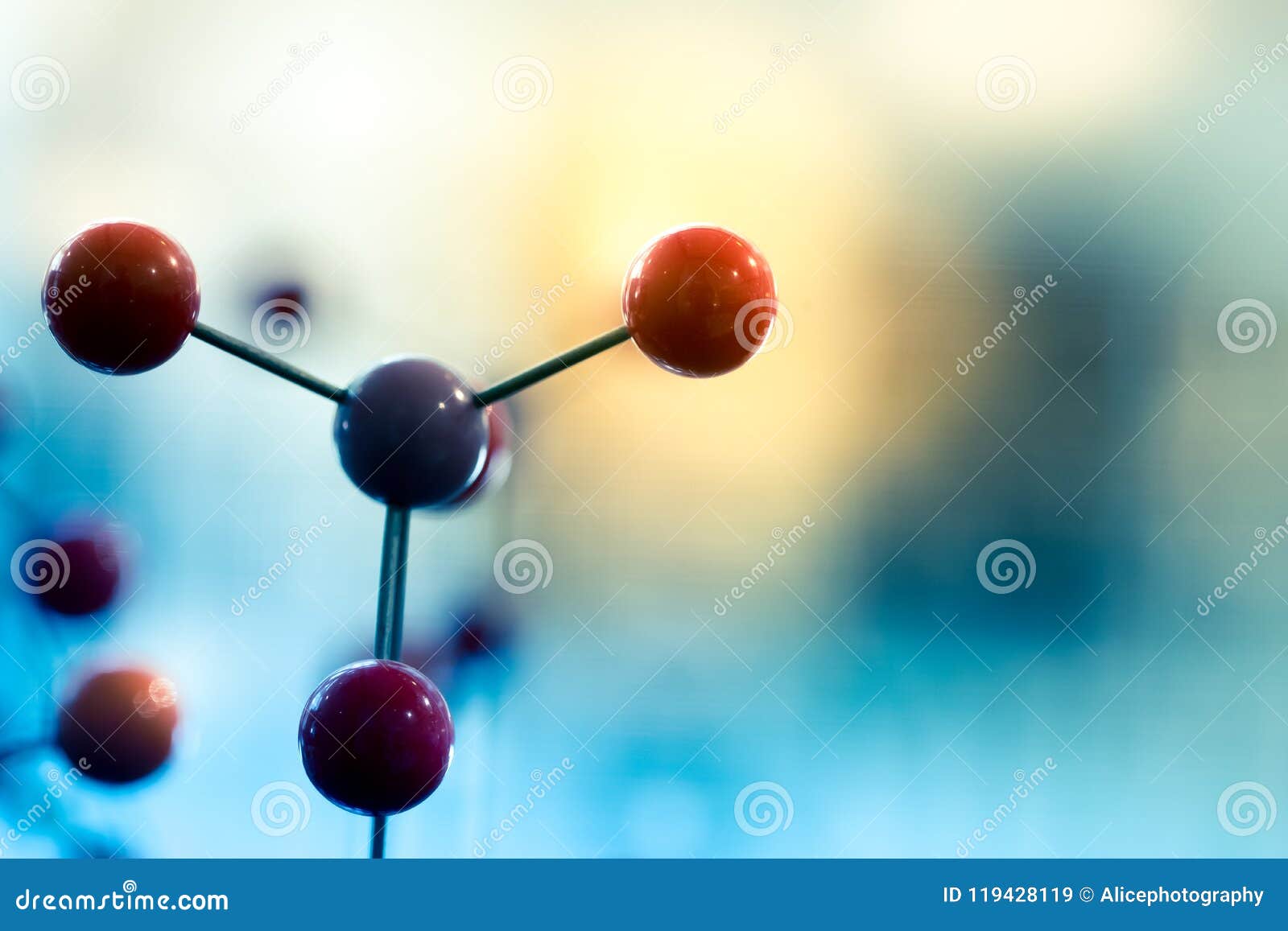 DNA Molecule Laboratory Lab Test Stock Image - Image of molecule ...