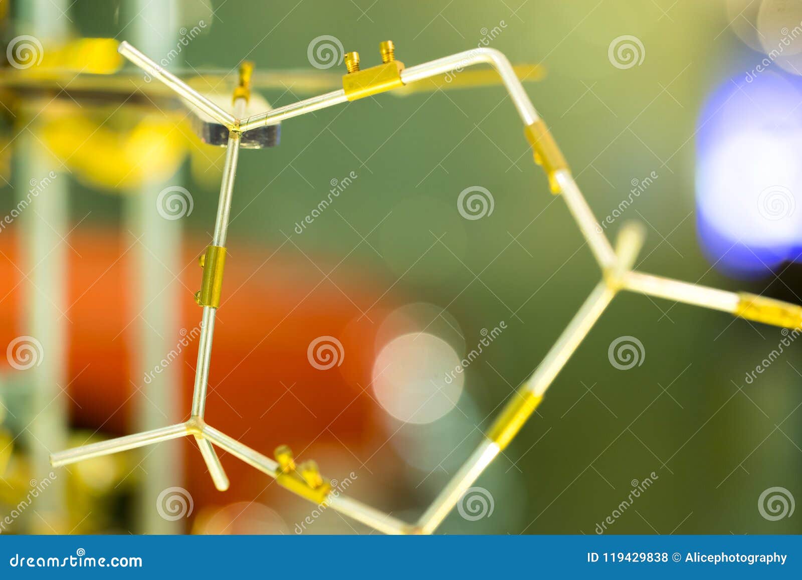 DNA Molecule Laboratory Lab Test Stock Photo - Image of connection ...