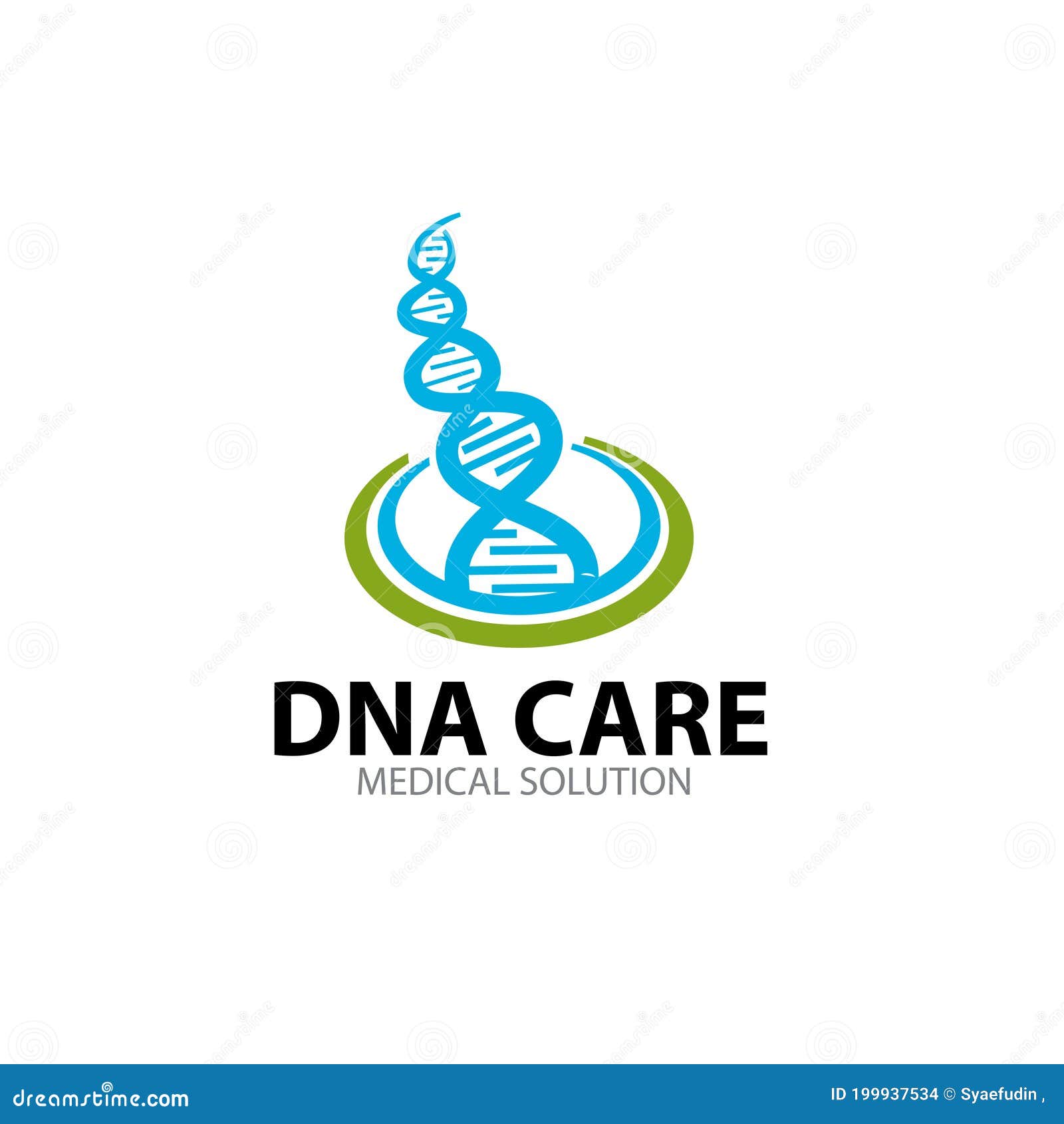 Dna Molecule Logo Designs for Medical Service and Laboratory Stock ...