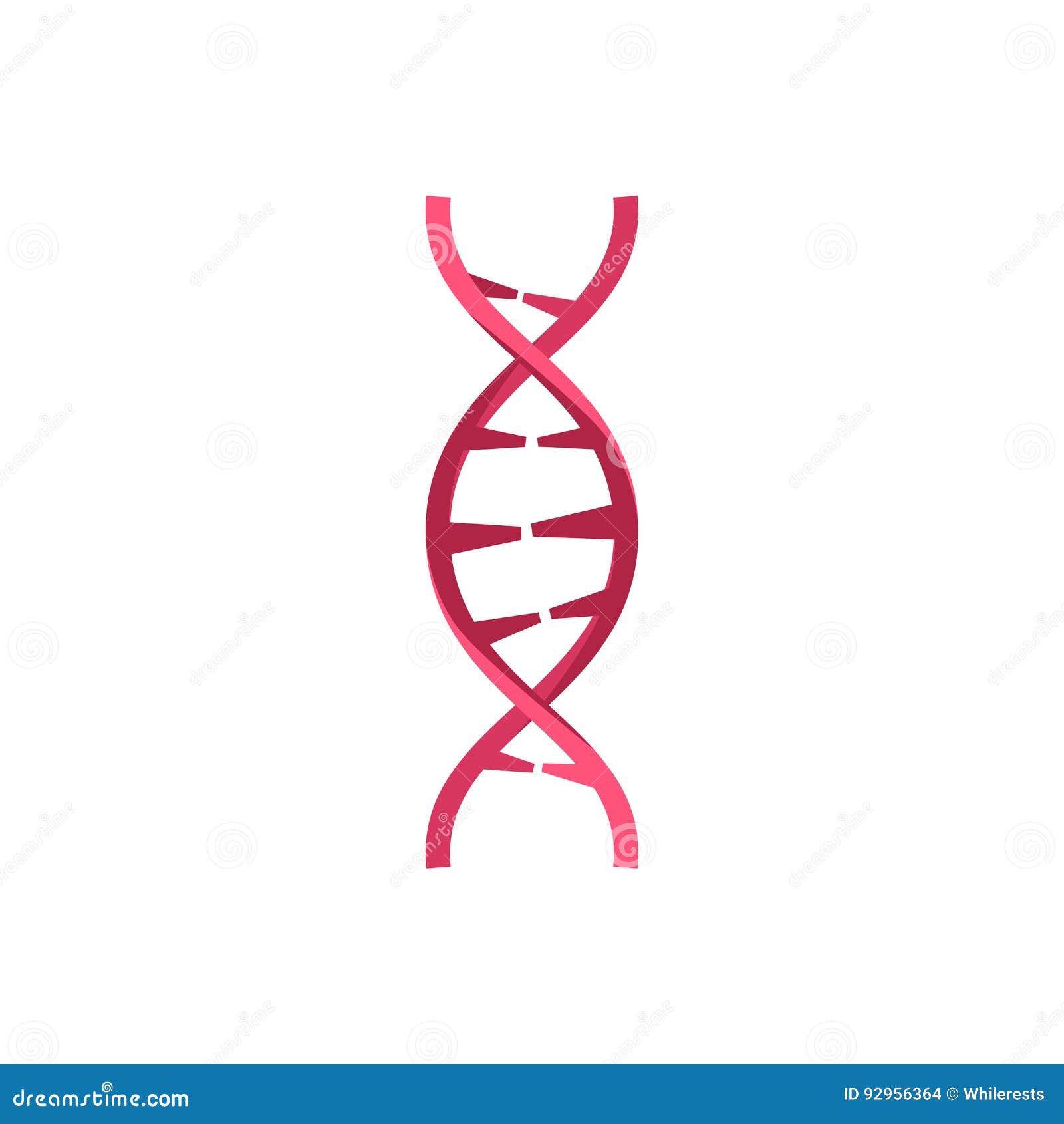 DNA, Genetic Elements And Icons Collection Vector Illustration ...