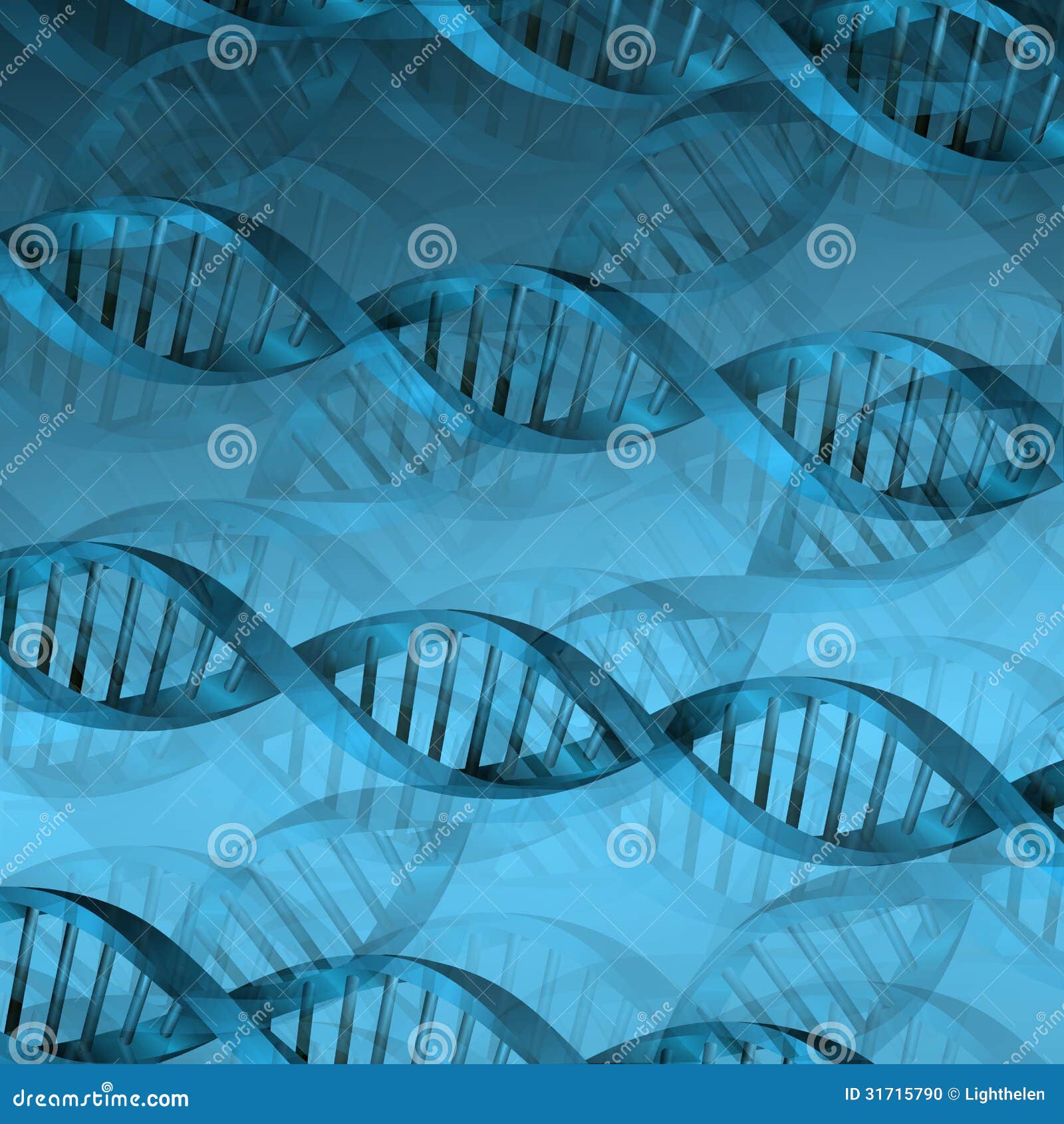 DNA Molecule Structure Background Stock Illustration - Illustration of ...
