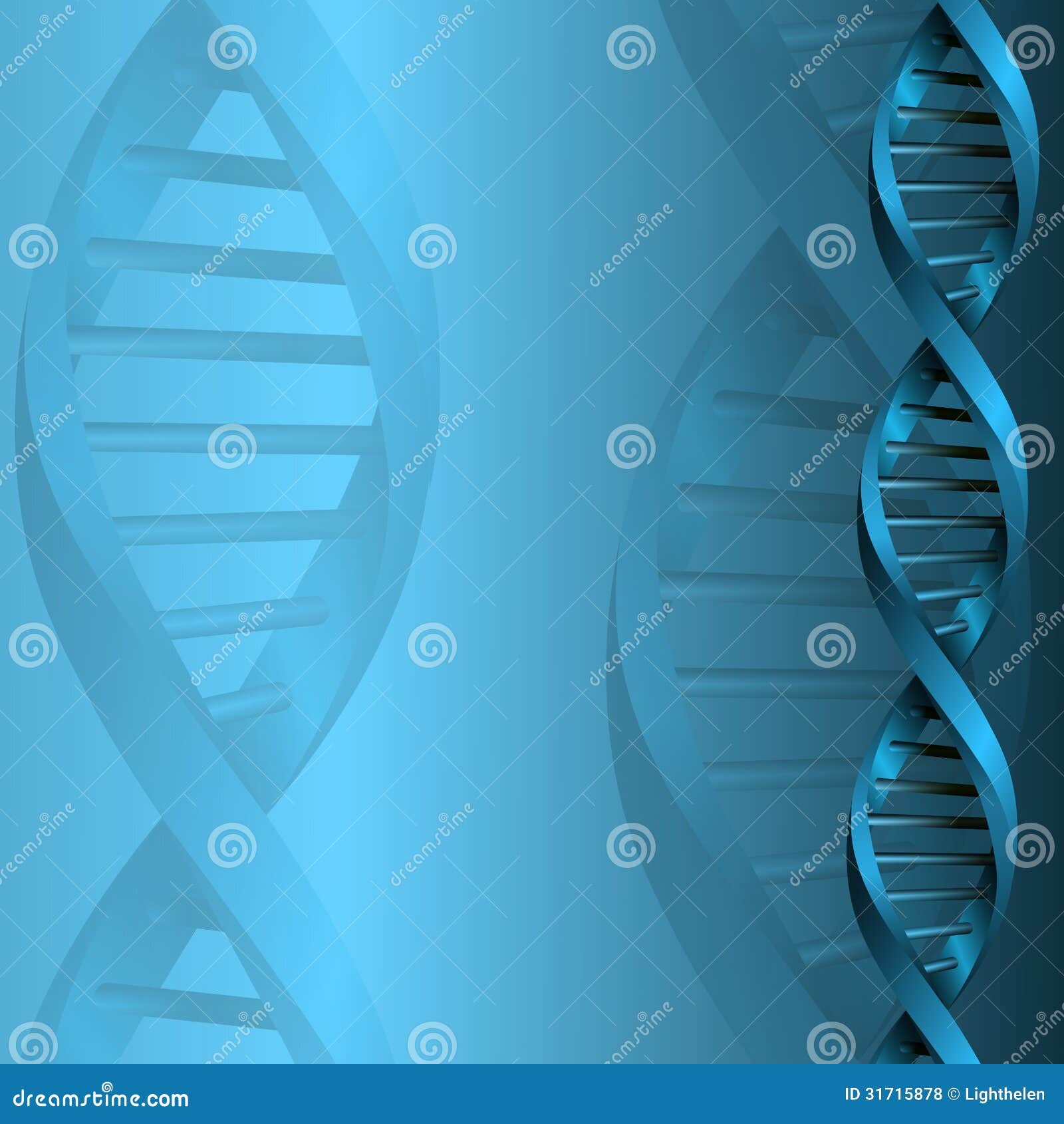 DNA Molecule Structure Background Stock Illustration - Illustration of ...