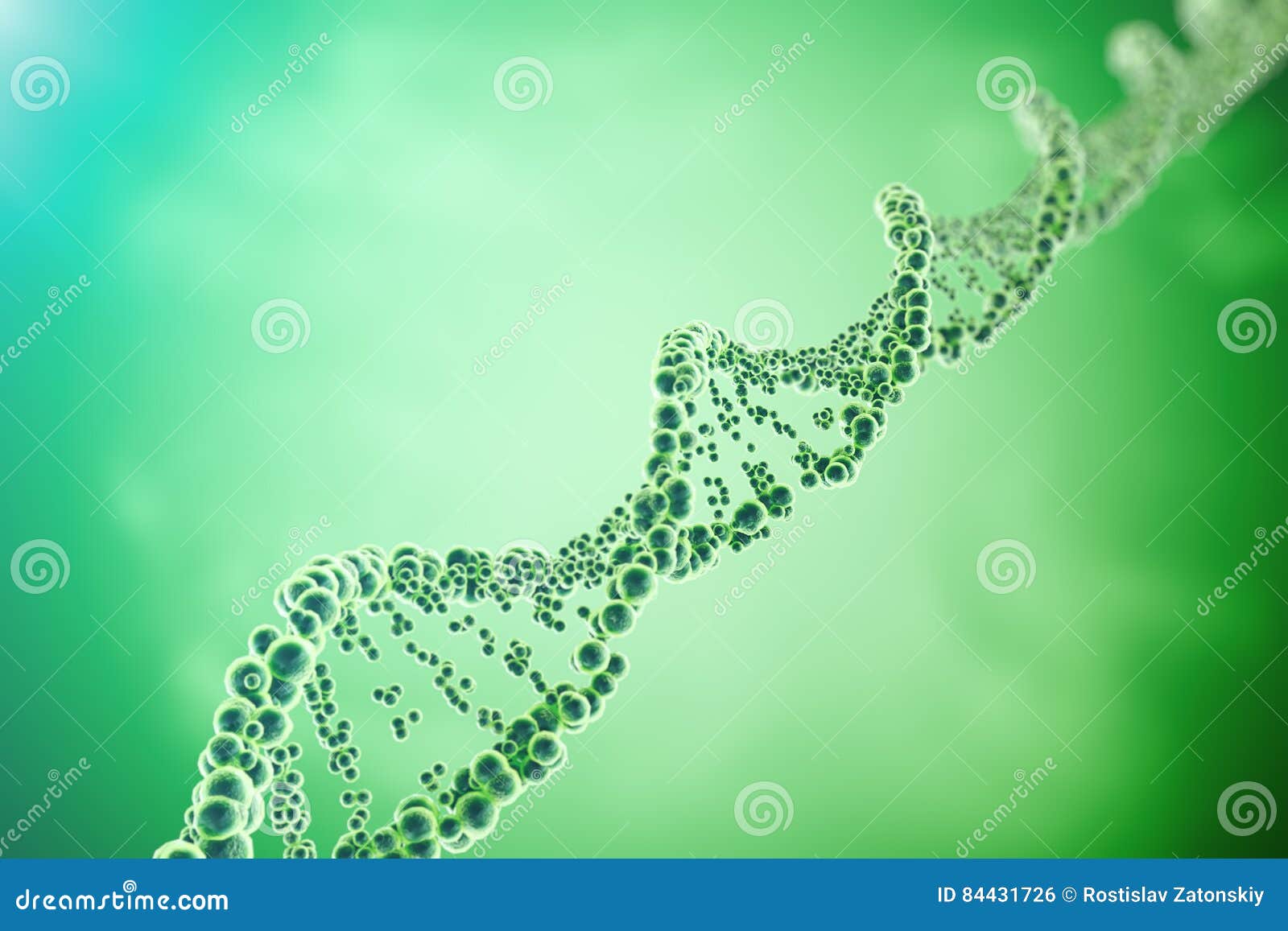 DNA Molecule, Structure. Close-up of Concept Human Genome Stock ...