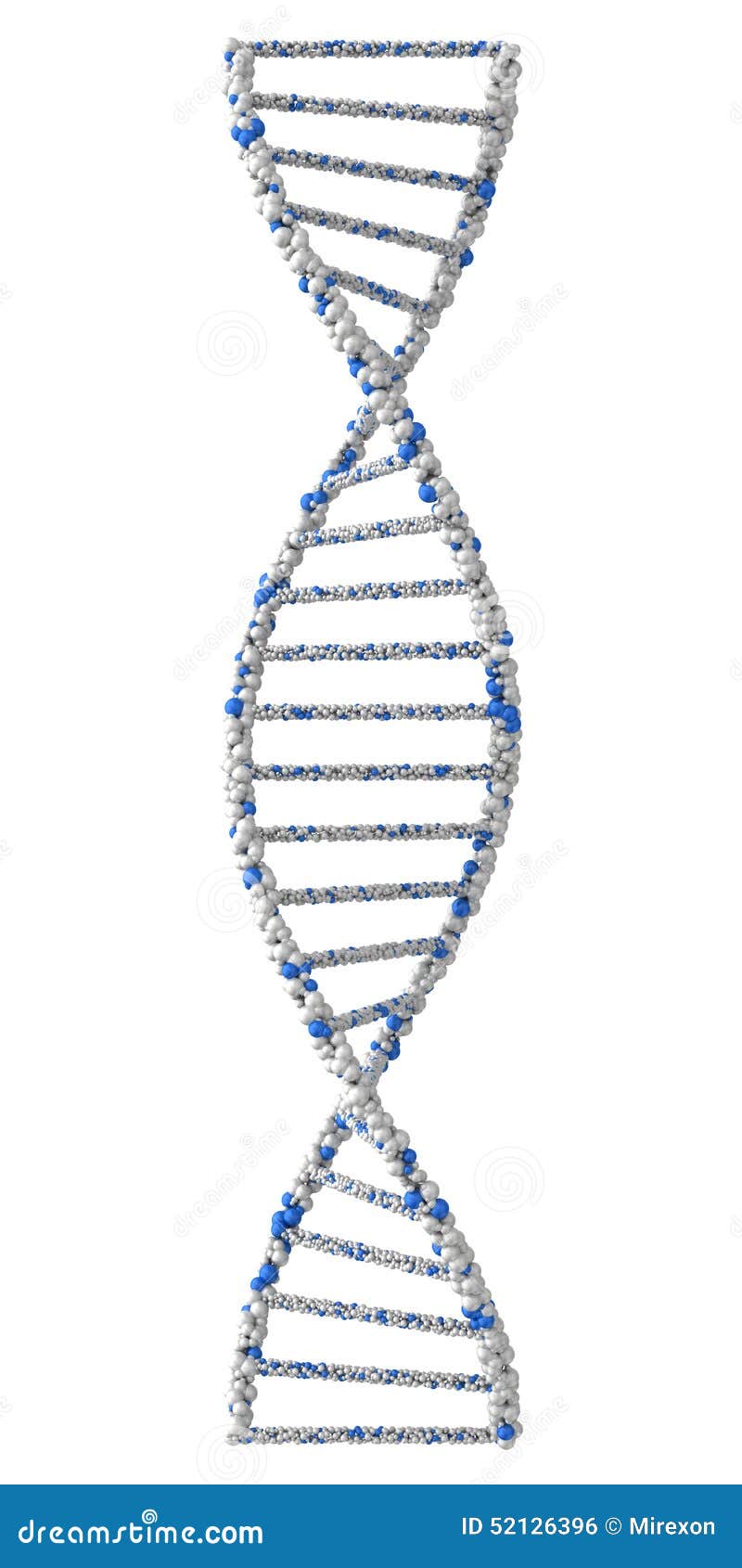 DNA Molecules are Made of Beautiful Reflective Stock Illustration ...