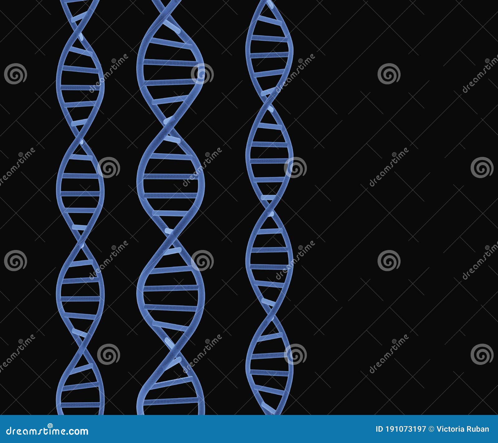 DNA molecules structure stock illustration. Illustration of scientific ...