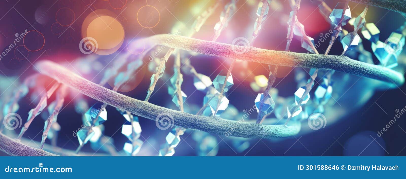 DNA. Mutations Under Microscope. Decoding Genome. Hi-tech in Medicine ...