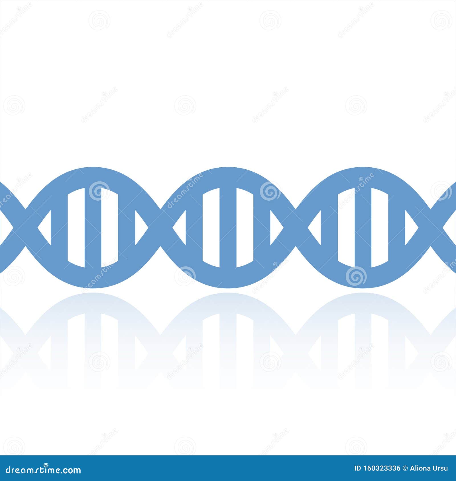 DNA-pictogramvectorontwerp vector illustratie. Illustration of genotype ...