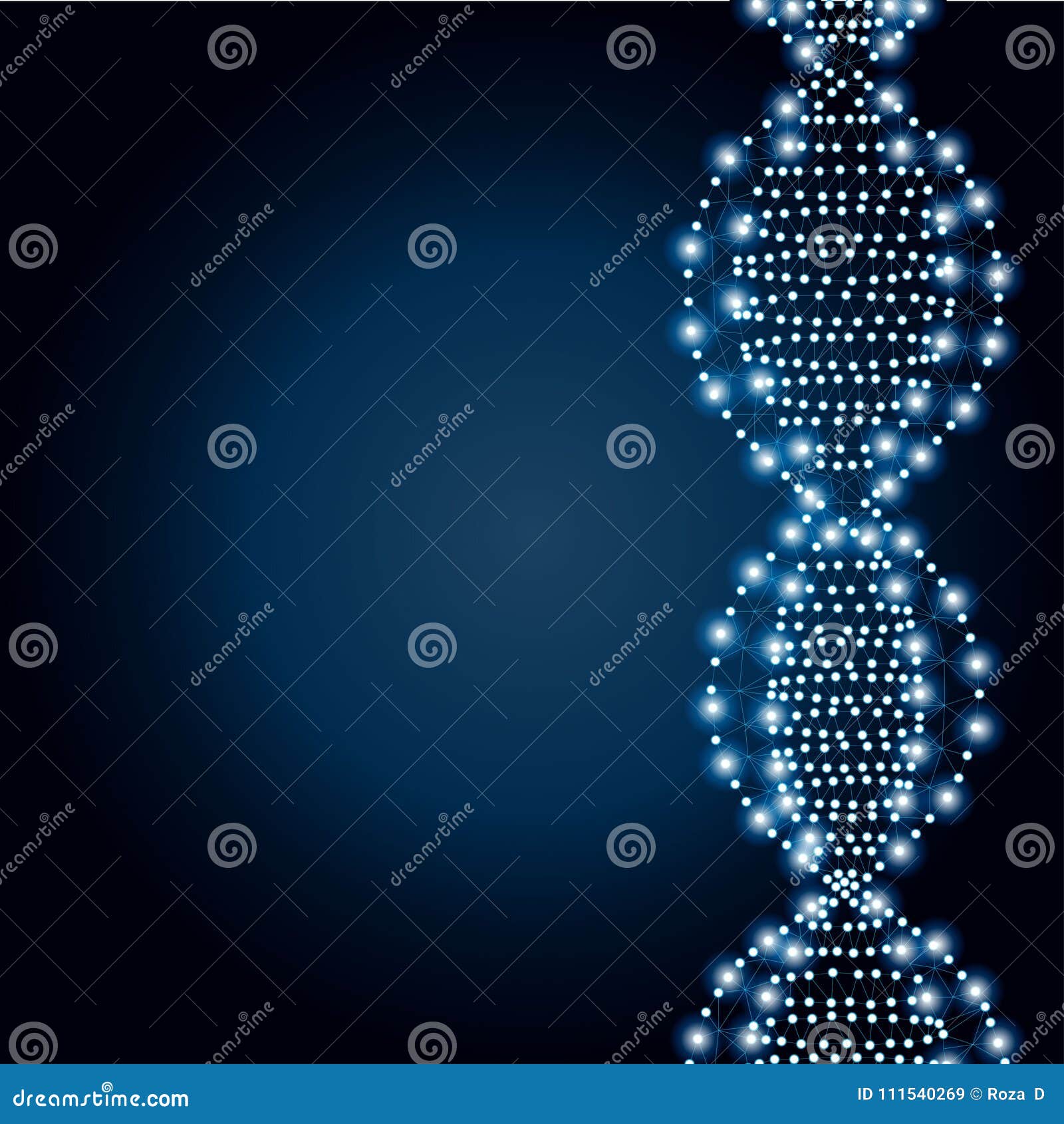 DNA Polygon Blue, Stars 2-1 Stock Vector - Illustration of design, gene ...