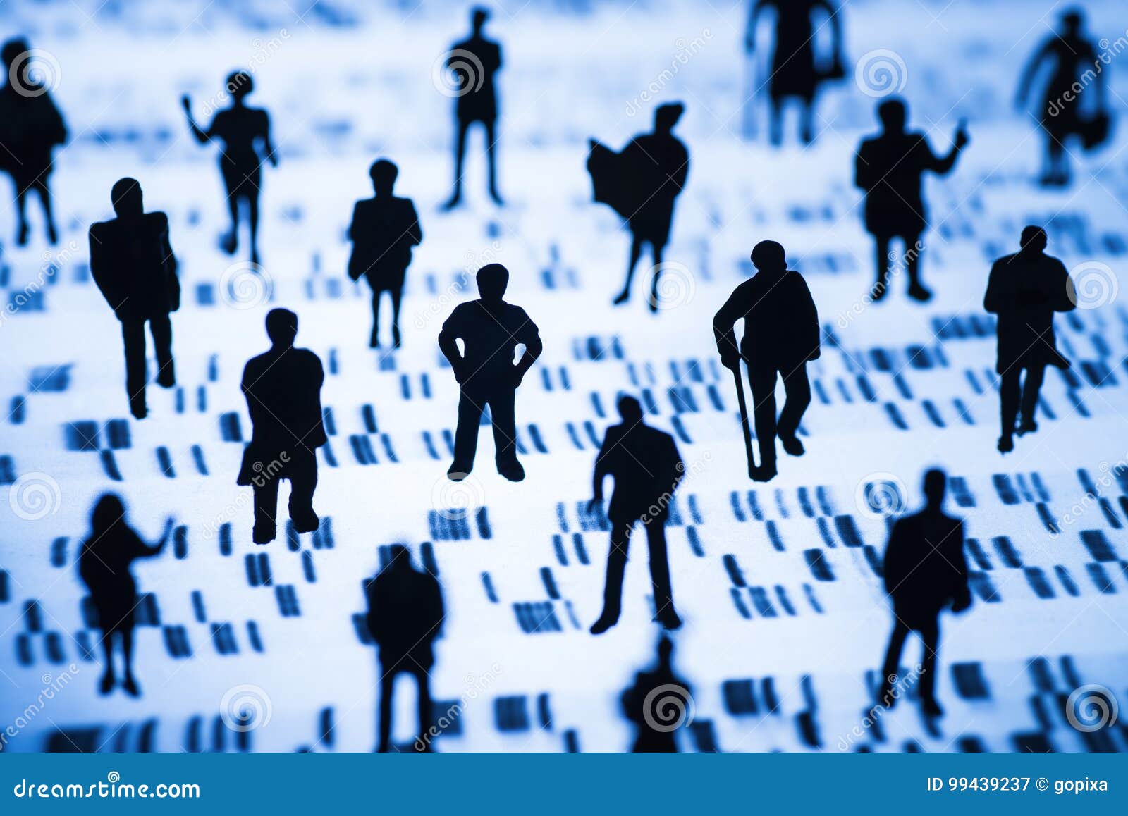 DNA Profile - Genetic Fingerprint Stock Photography | CartoonDealer.com ...