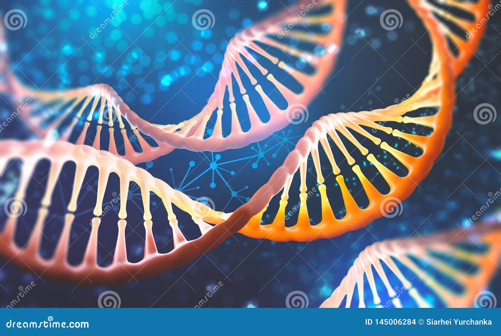DNA Research Molecule. Analysis Of Structure Human Genome Royalty-Free ...