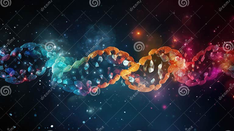 DNA Research Under the Microscope. Genetic Engineering. Laboratory Work ...