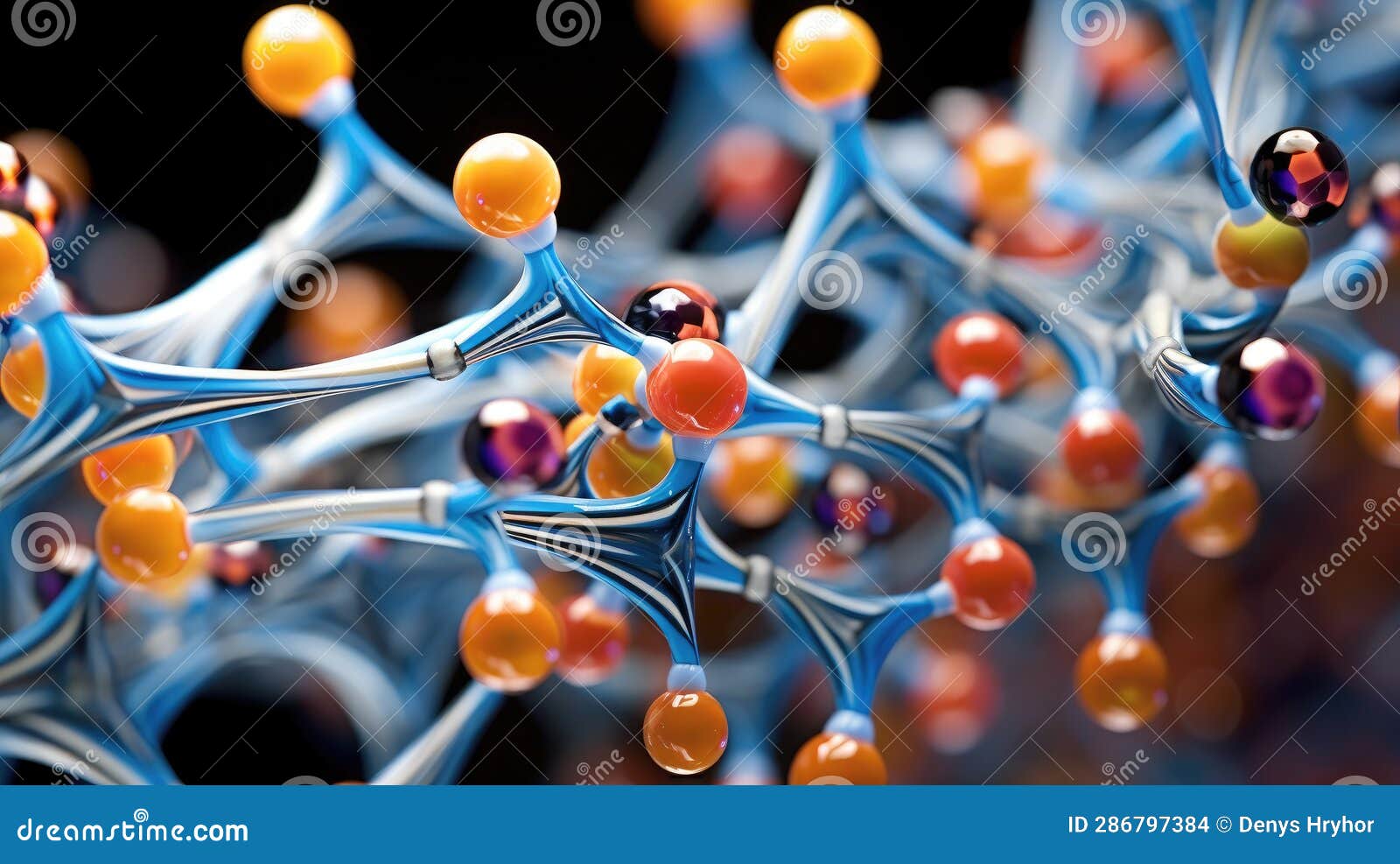 DNA Research Under the Microscope. Genetic Engineering. Laboratory Work ...