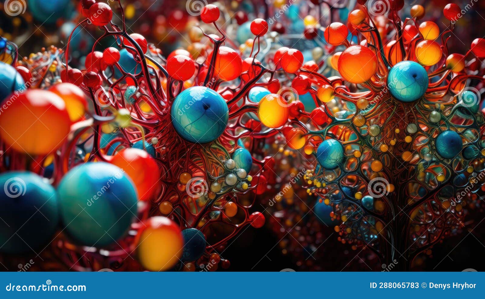 DNA Research Under the Microscope. Genetic Engineering. Laboratory Work ...