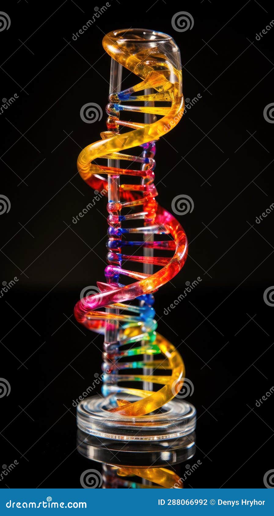 DNA Research Under the Microscope. Genetic Engineering. Laboratory Work ...