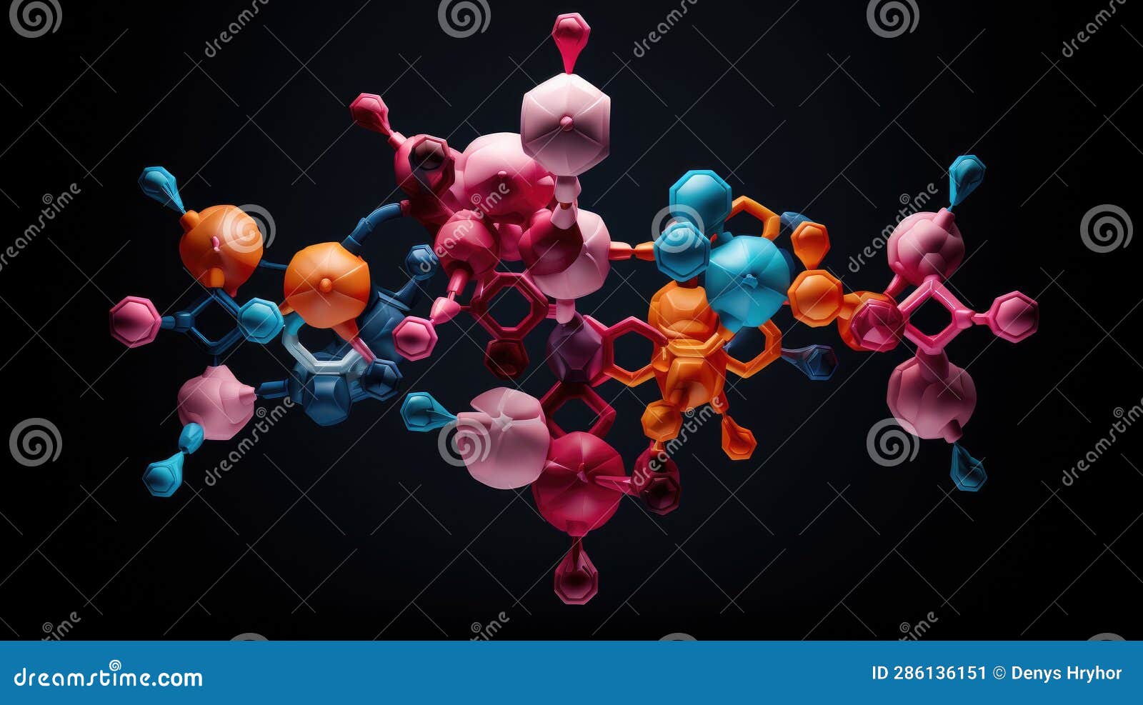 DNA Research Under the Microscope. Genetic Engineering. Laboratory Work ...