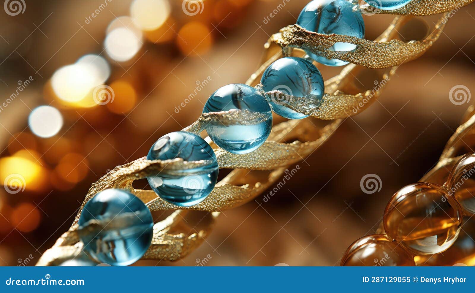 DNA Research Under the Microscope. Genetic Engineering. Laboratory Work ...