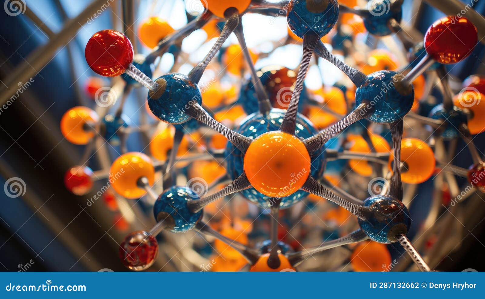 DNA Research Under the Microscope. Genetic Engineering. Laboratory Work ...