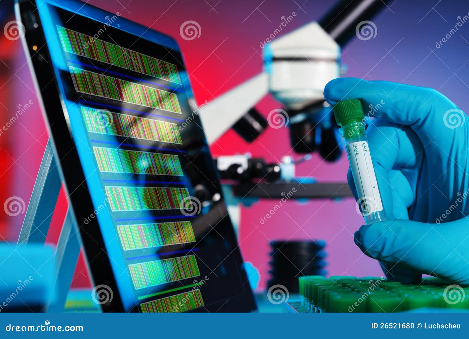 Dna Sequences Computer Stock Photos - Free & Royalty-Free Stock Photos ...