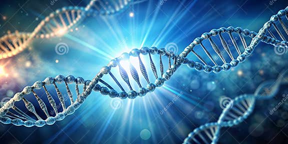 DNA Sequence / Abstract Background of DNA Sequence AI Generative Stock ...