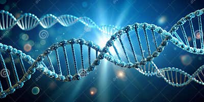 DNA Sequence / Abstract Background of DNA Sequence Generative by AI ...