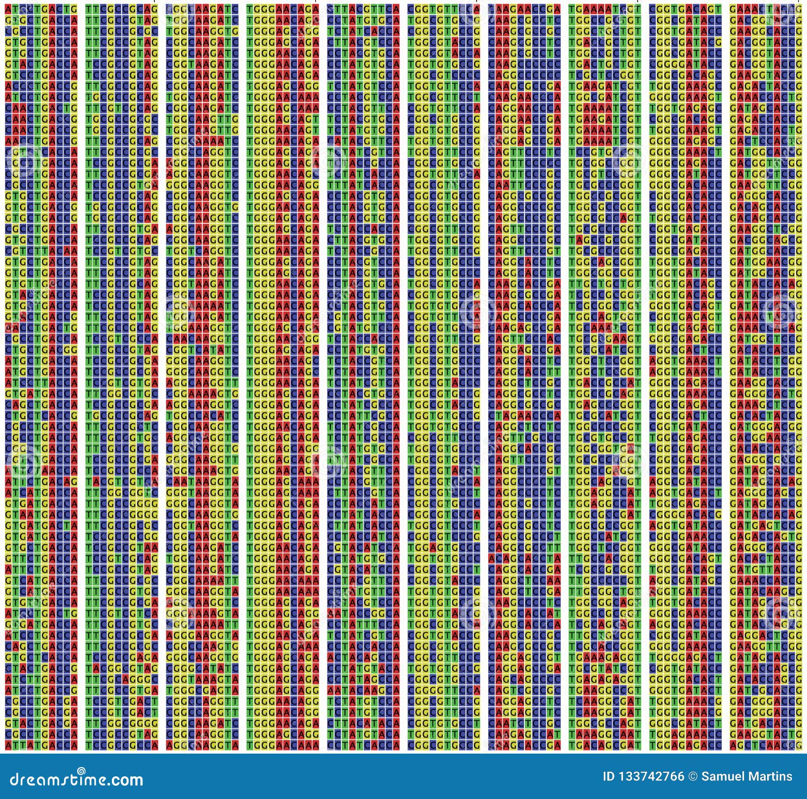 DNA sequence alignment stock illustration. Illustration of acid - 133742766 DNA sequence alignment stock illustration. Illustration of acid - 133742766