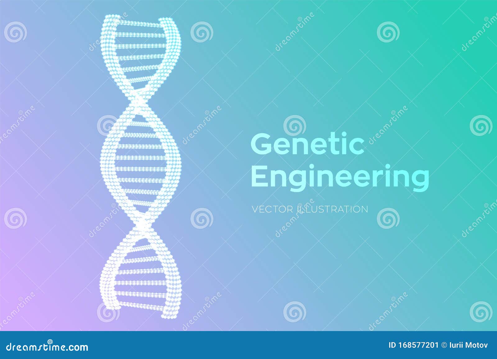 DNA Sequence in Hands. Wireframe DNA Molecules Structure Mesh. DNA Code ...
