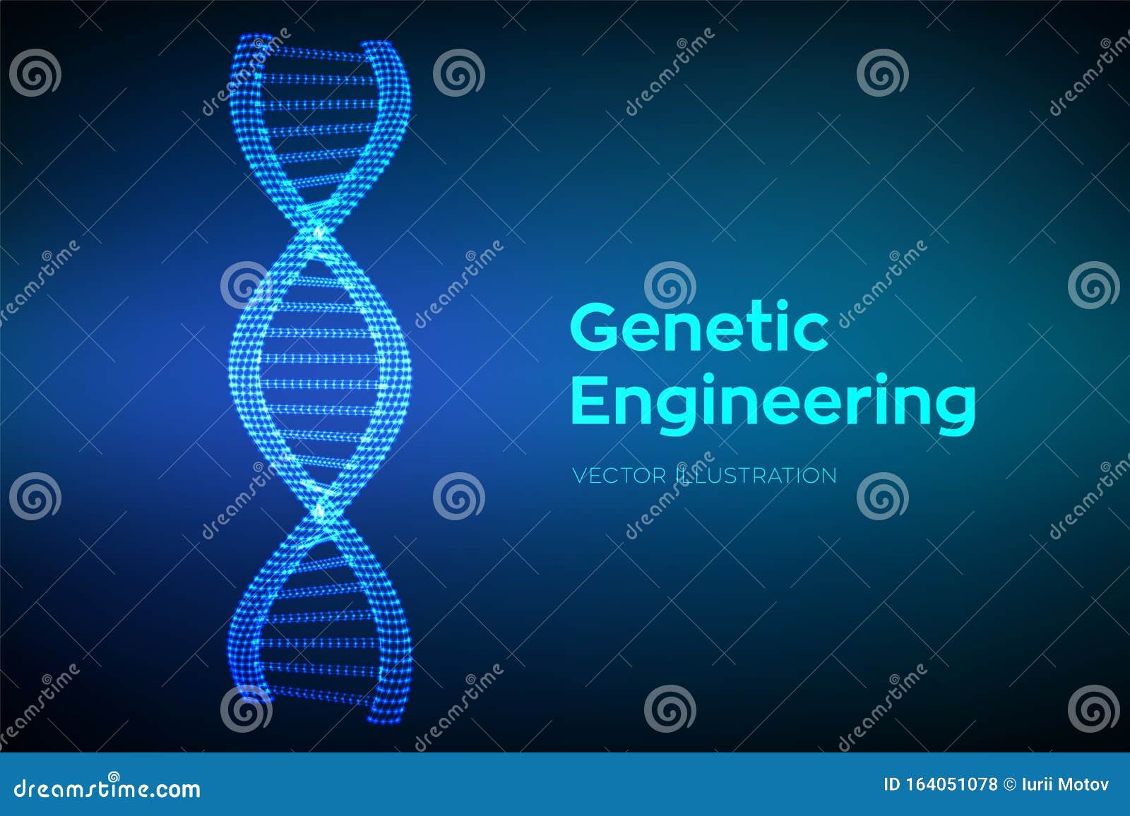 DNA Sequence In Hands. Wireframe DNA Molecules Structure Mesh. DNA Code ...