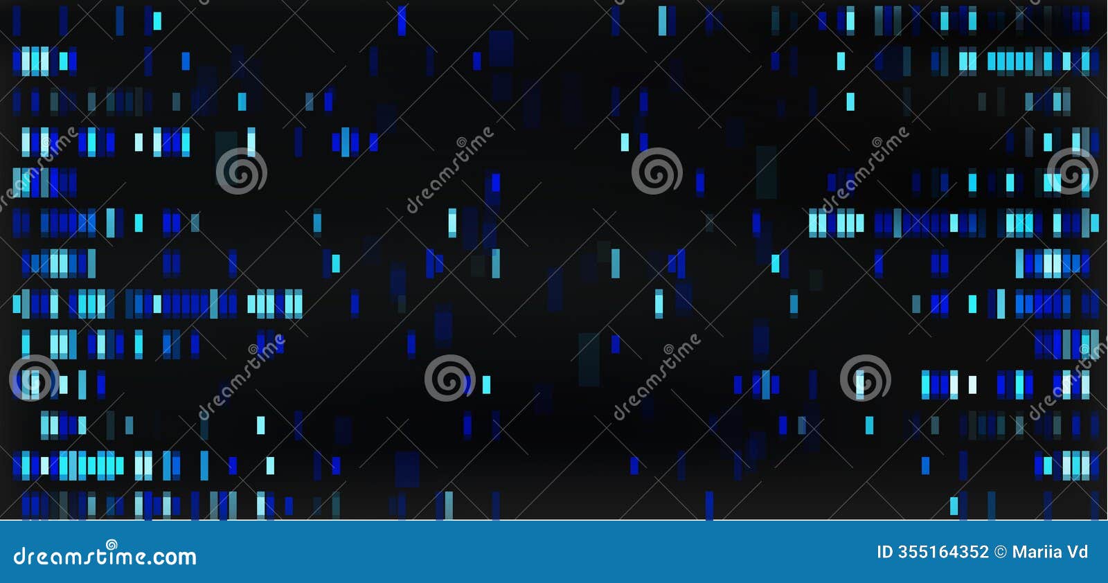Dna Sequence Map. Genetic Pattern Background with Medical Genome ...