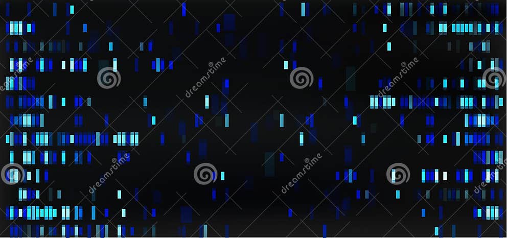Dna Sequence Map. Genetic Pattern Background with Medical Genome ...