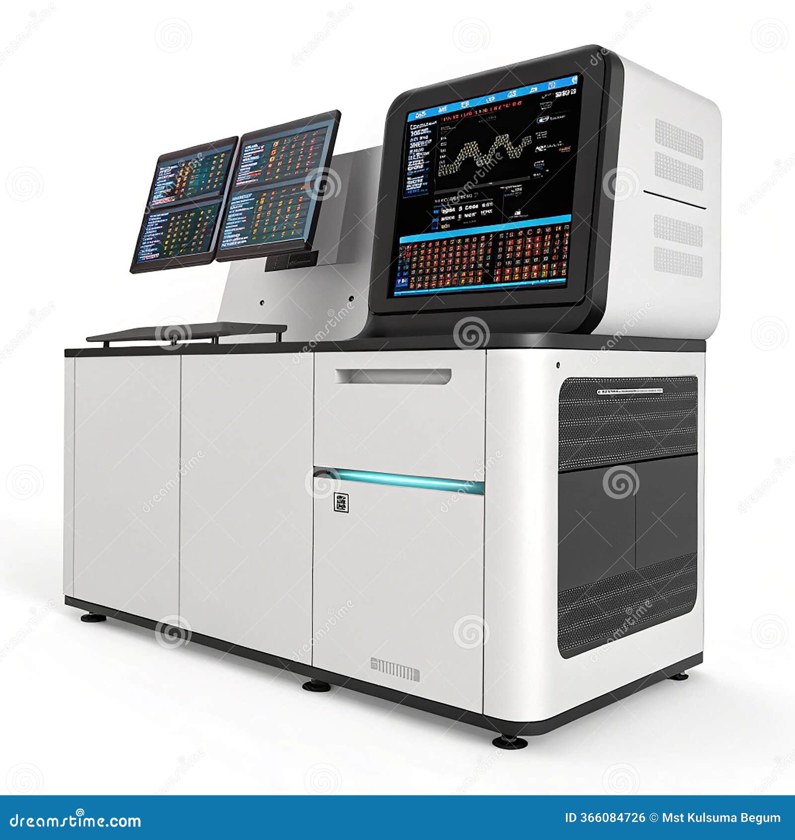 Genetic Dna Machine Stock Illustration | CartoonDealer.com #307661458