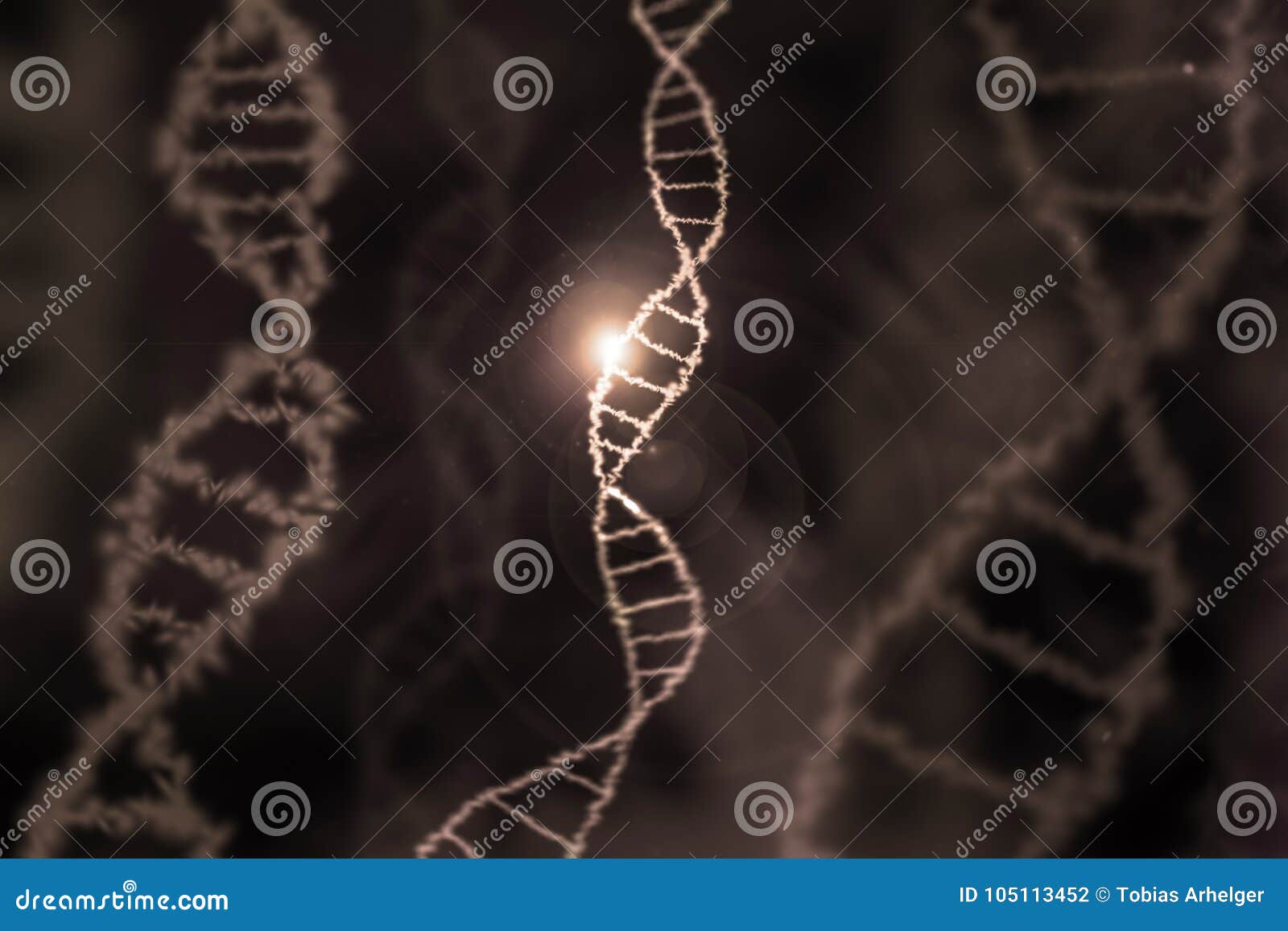 Dna Specific Genom Background Brown Stock Photo - Image of shape ...