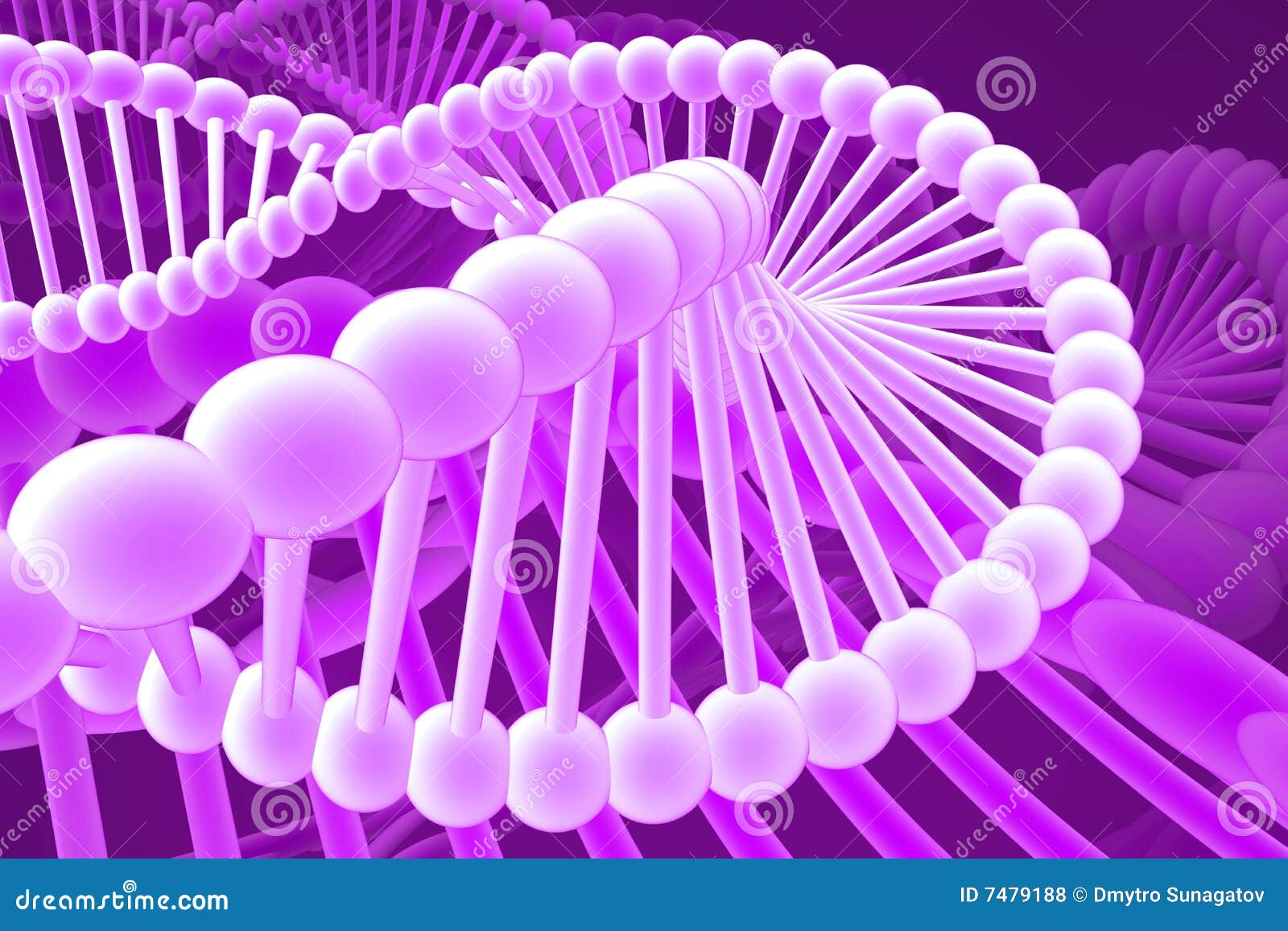DNA spiral stock illustration. Illustration of helix, abstract - 7479188