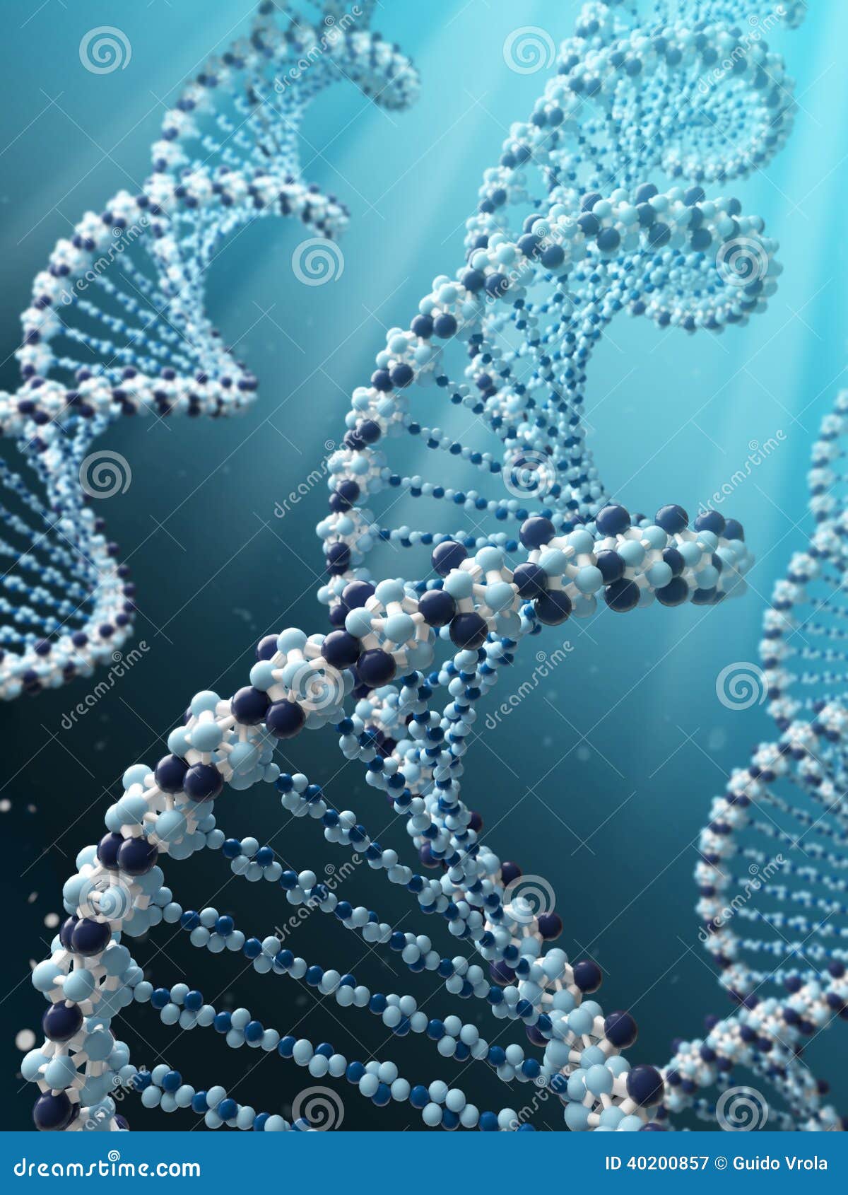 DNA spiral stock illustration. Illustration of helix - 40200857