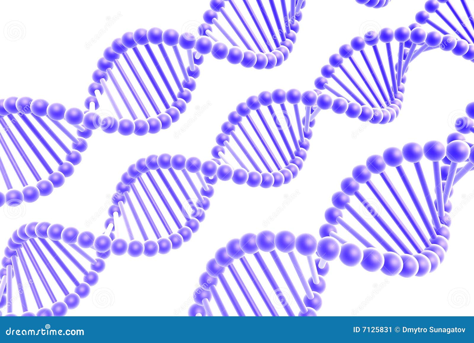 Dna spirals stock illustration. Illustration of biotechnology - 7125831