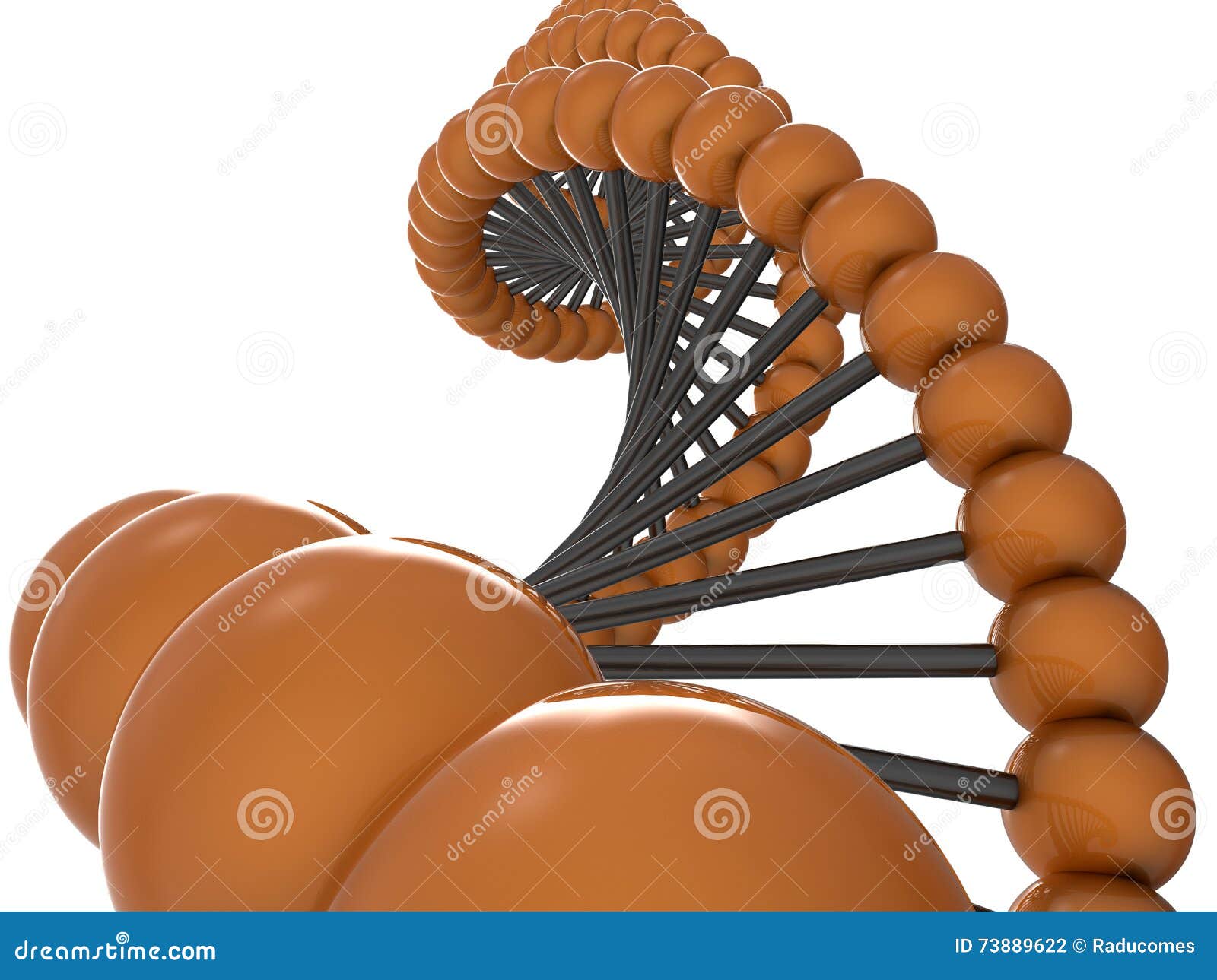 DNA stairs concept stock illustration. Illustration of researcher ...