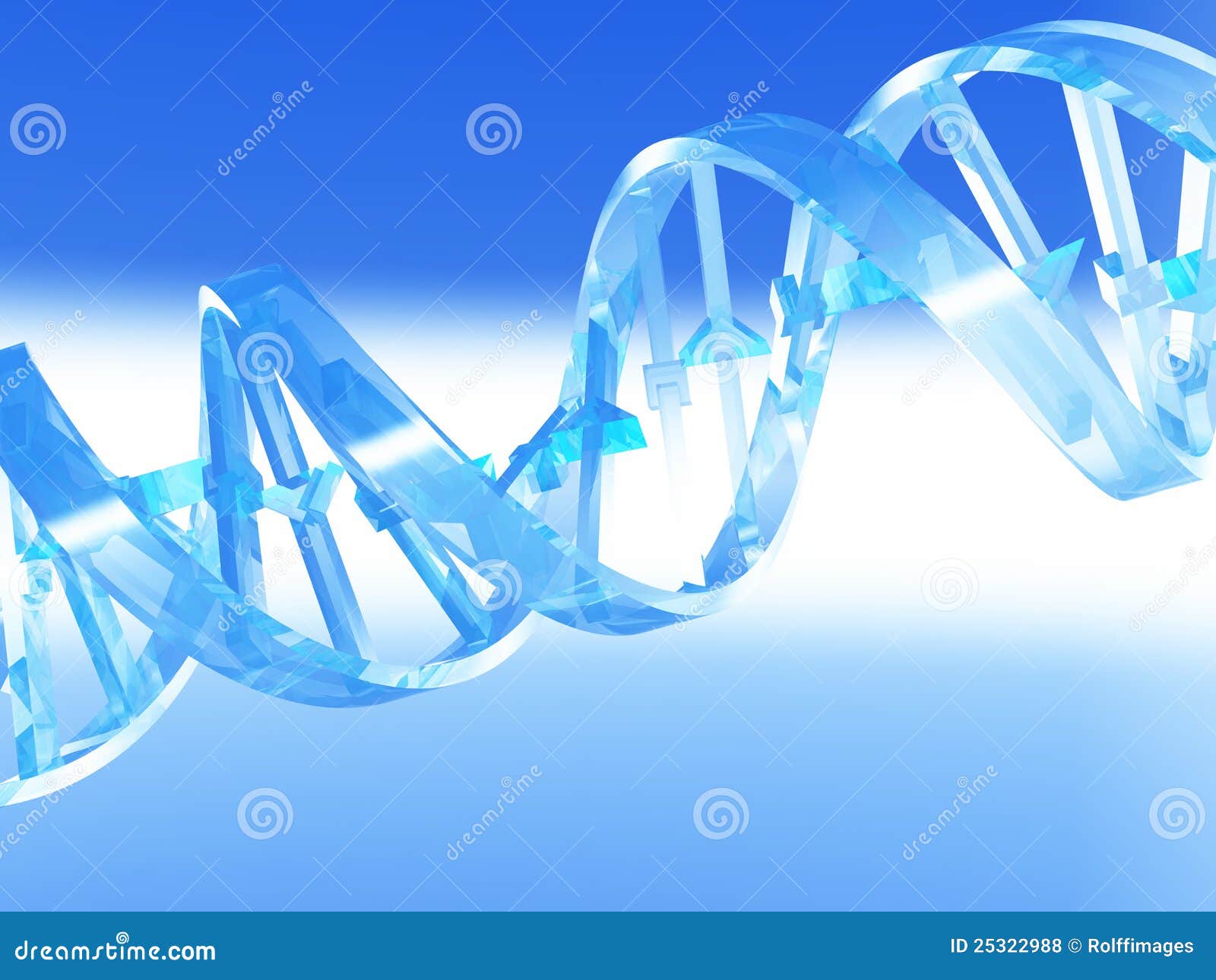 DNA Strand stock illustration. Illustration of graphic - 25322988