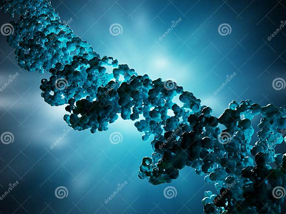 DNA strand stock illustration. Illustration of evolution - 27945209