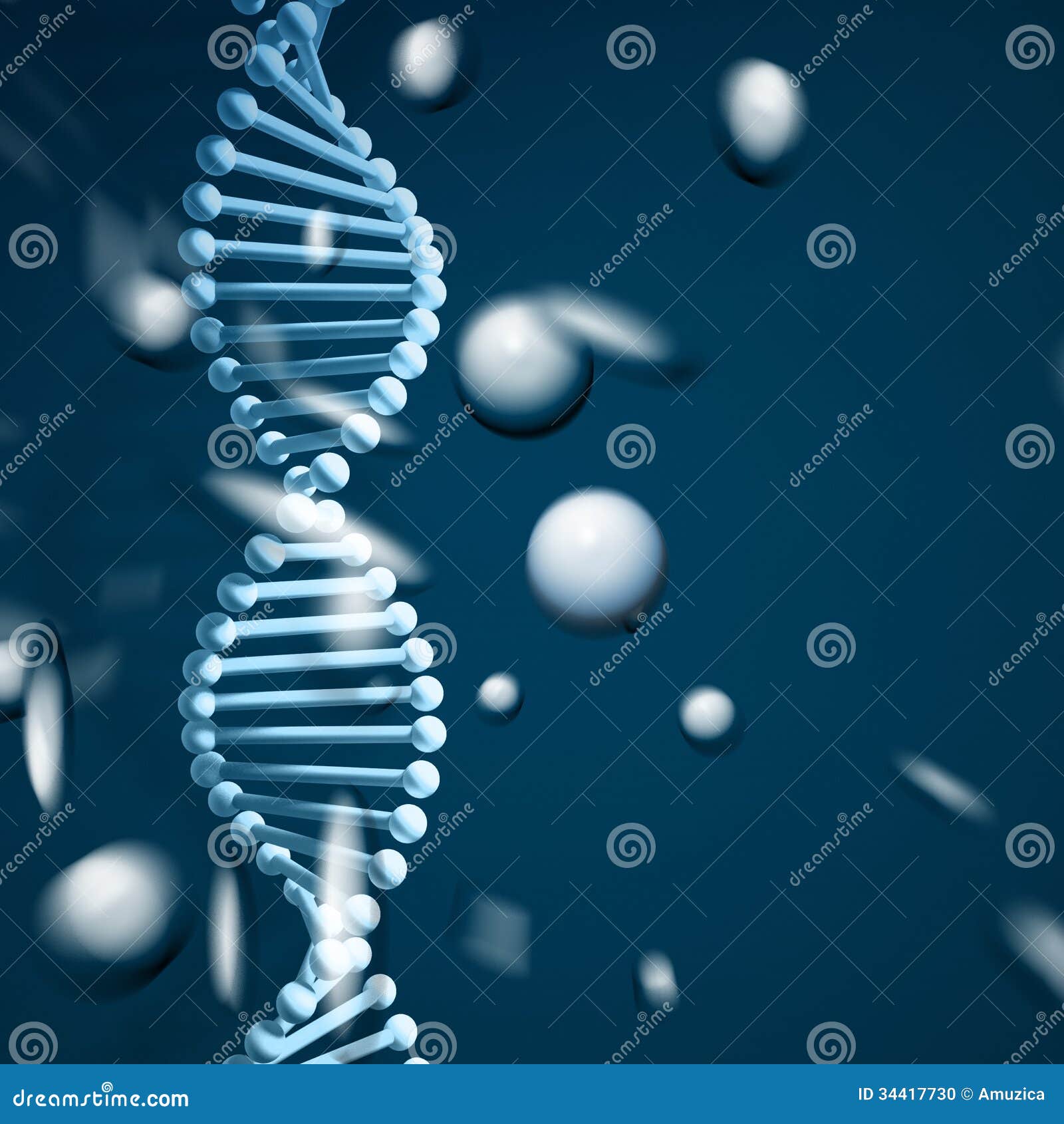 DNA strand background stock photo. Image of microscopic - 34417730