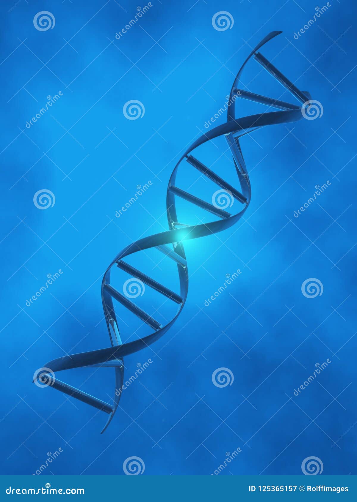 DNA Strand stock illustration. Illustration of individuality - 125365157