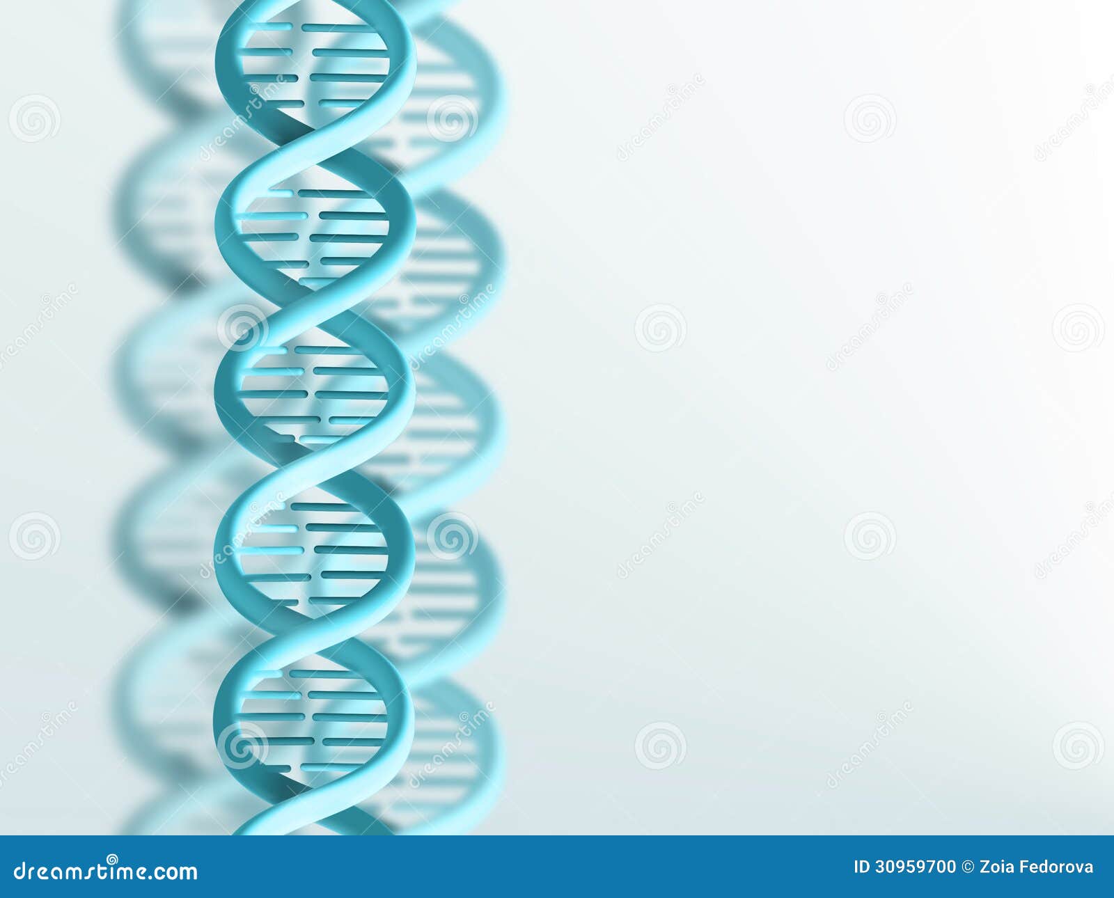 DNA strand stock illustration. Illustration of clone - 30959700